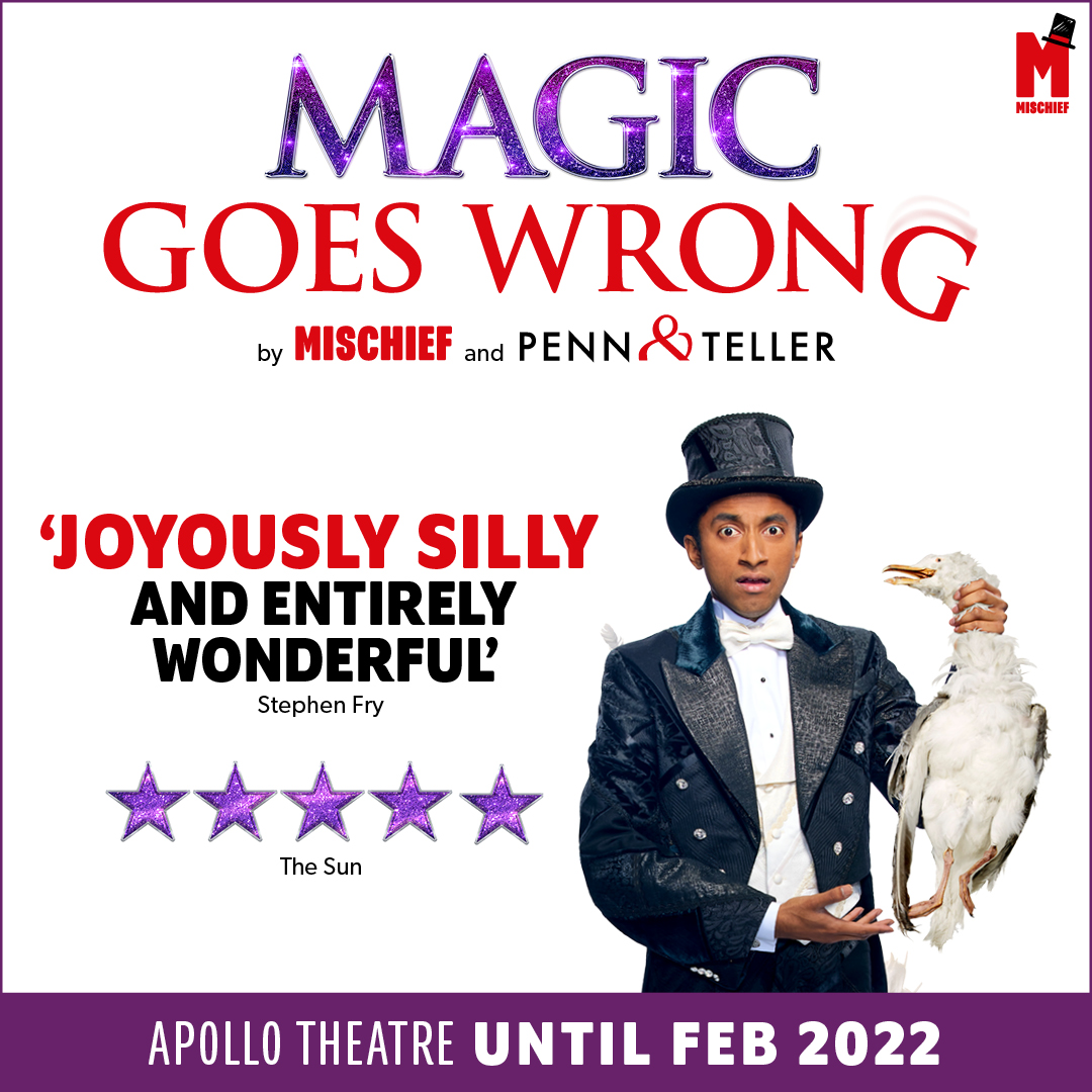 Magic Goes Wrong à Londres - Spectacles à Londres